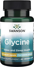 Swanson Amino Acid Glycine capsules