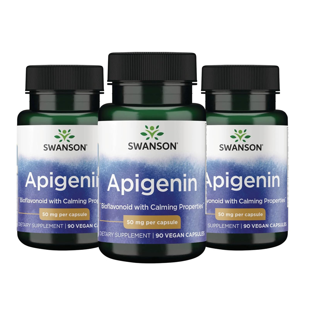 Swanson Apigenin vegan capsules for sleep