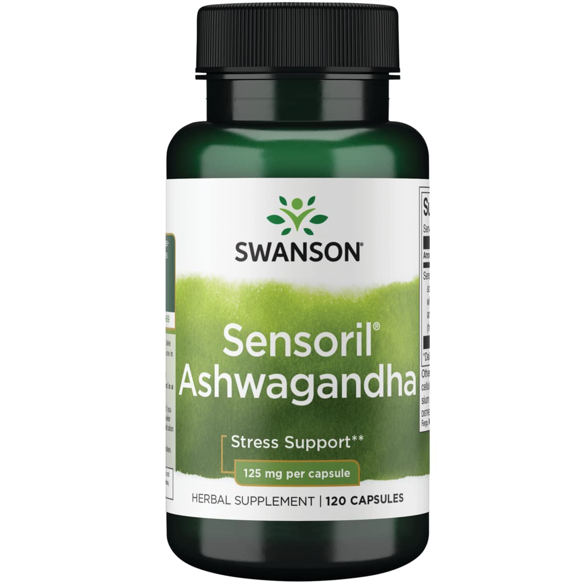 Swanson Ashwagandha 125 mg capsules
