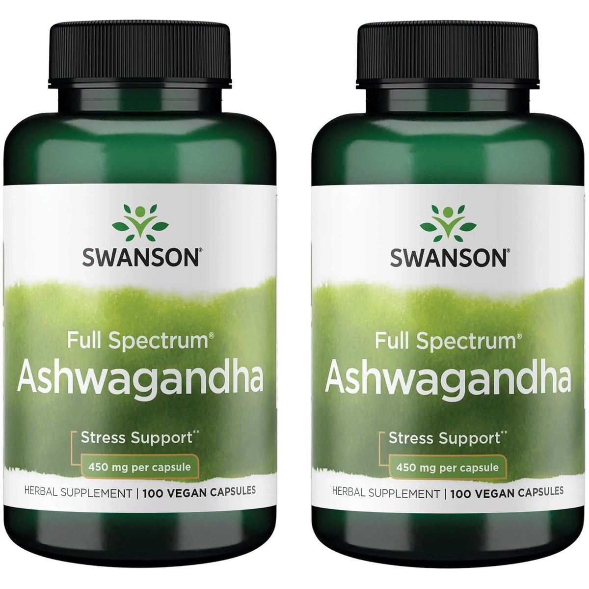 Swanson ashwagandha capsules for stress relief