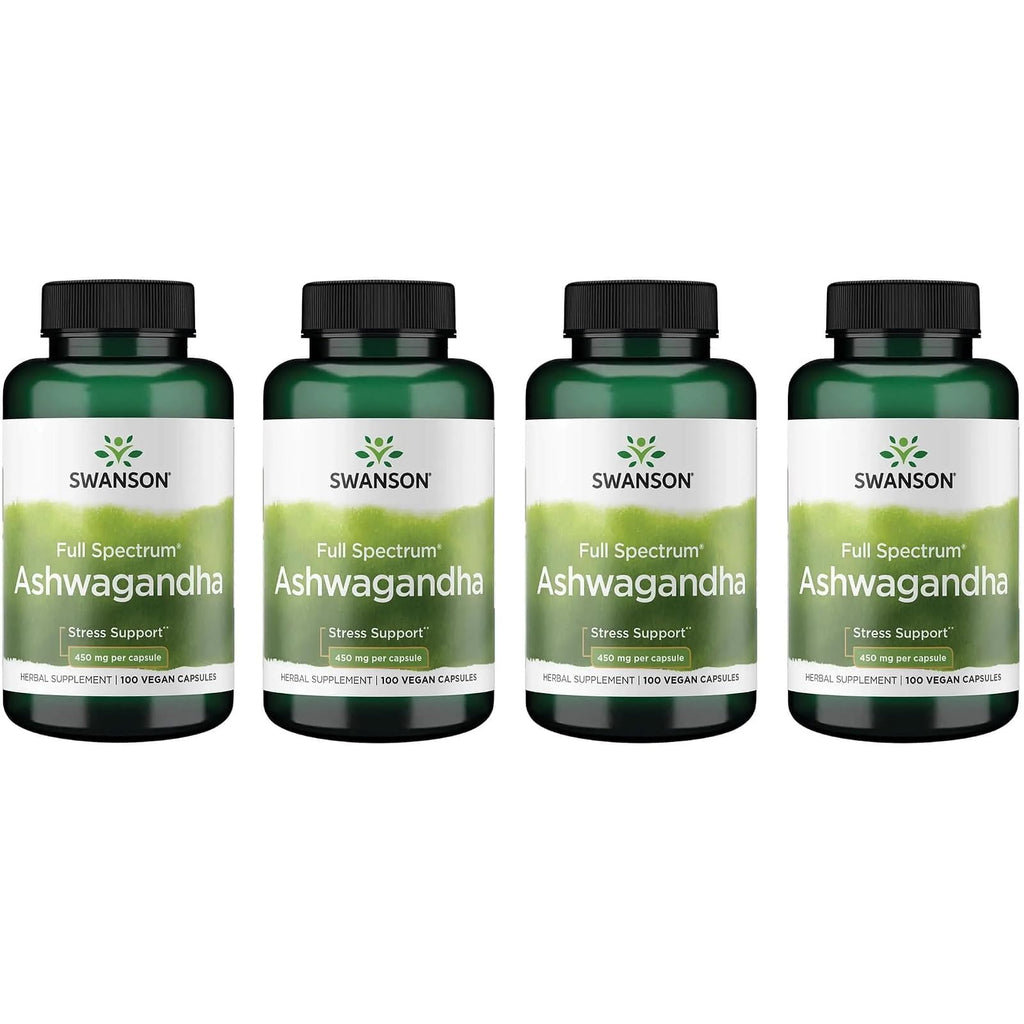 Swanson ashwagandha capsules for stress relief