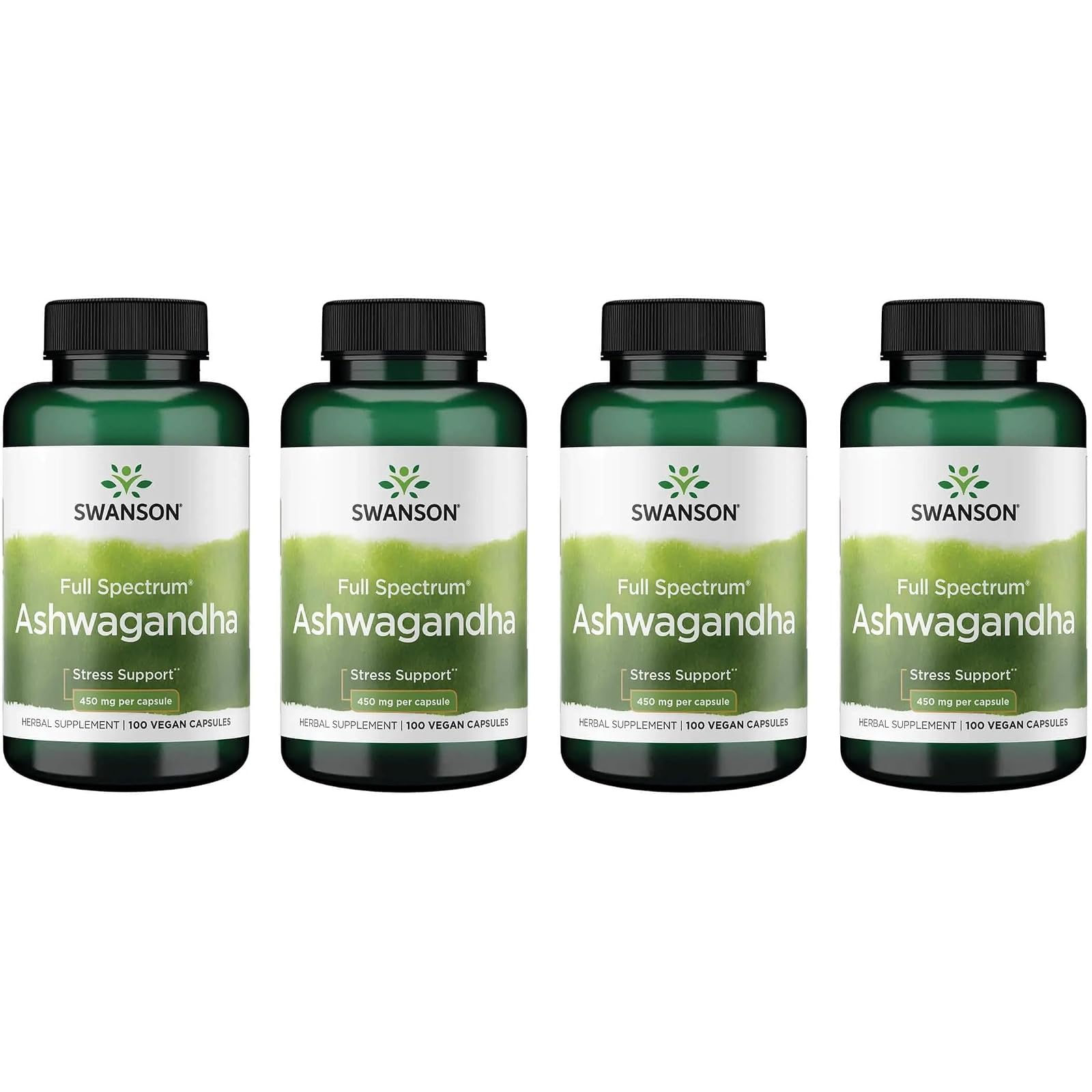 Swanson ashwagandha capsules for stress relief