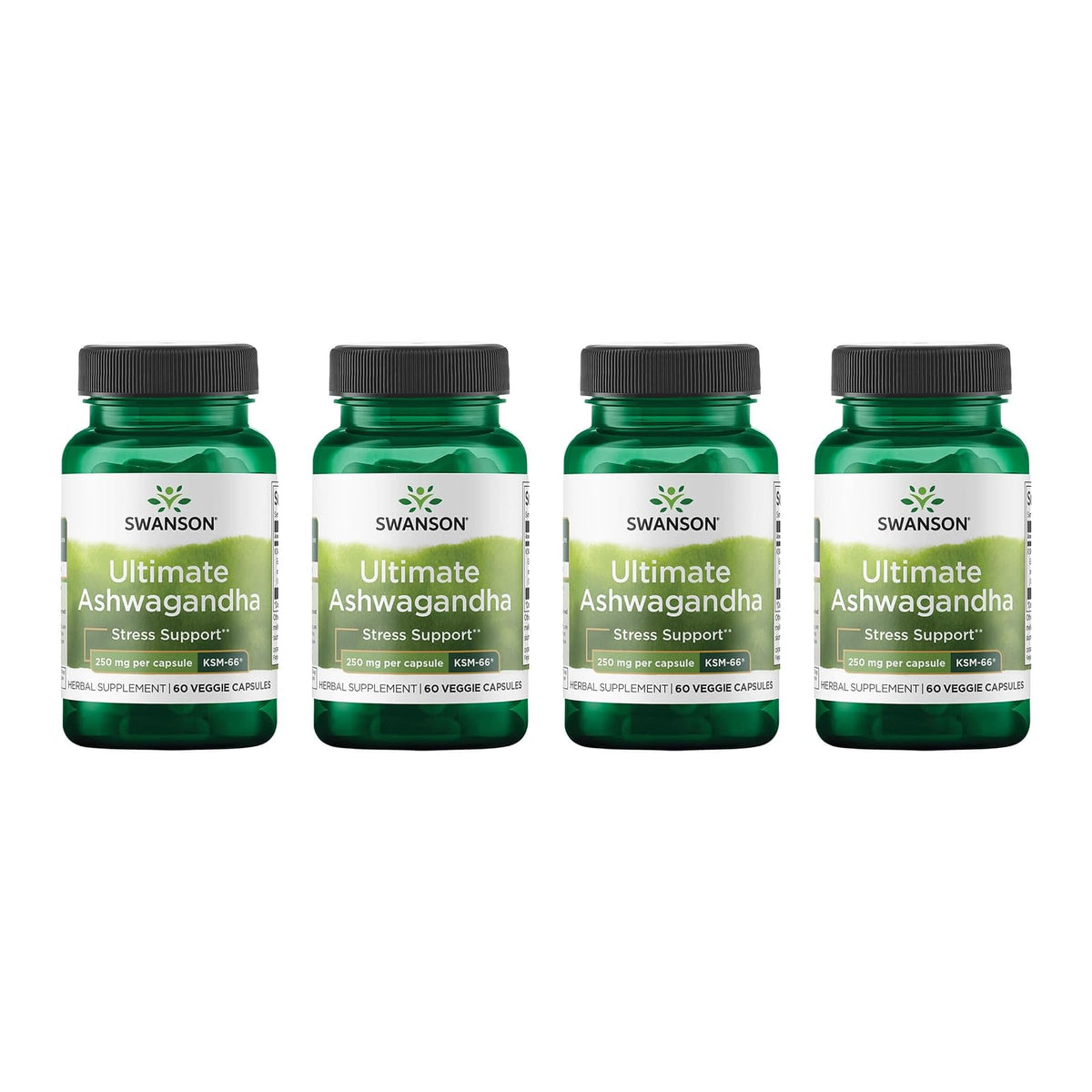 Swanson ashwagandha capsules for stress relief