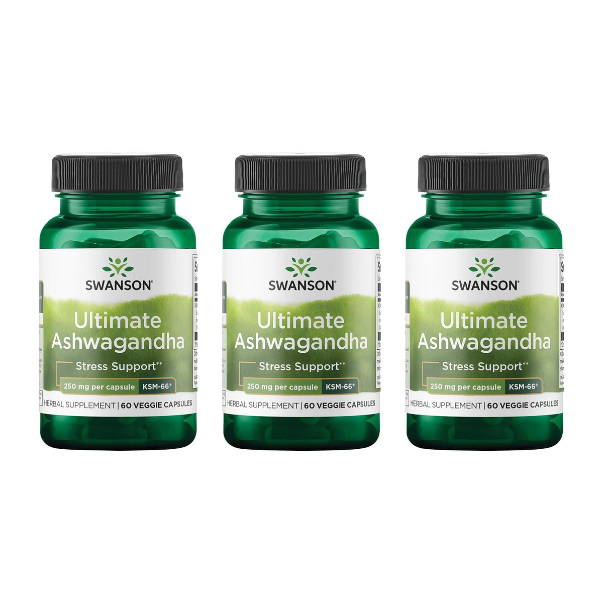 Swanson ashwagandha KSM-66 capsules