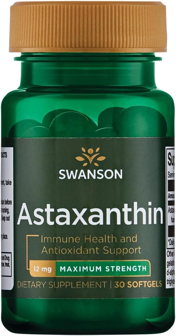 Swanson Astaxanthin 12 mg benefits