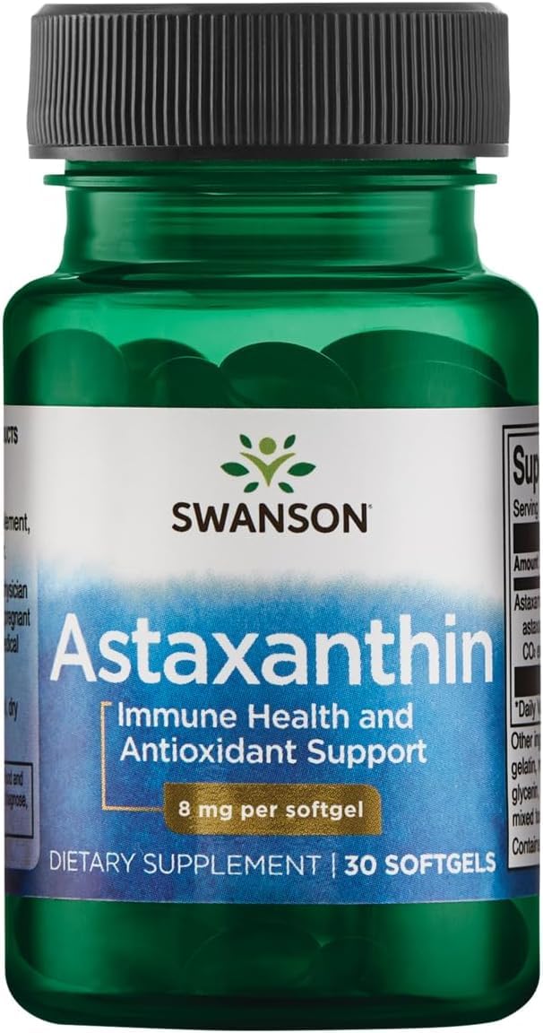 Swanson Astaxanthin 8 mg softgels