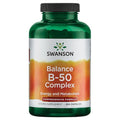 Swanson B-50 vitamin B complex capsules