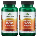 Swanson B-50 vitamin b complex capsules