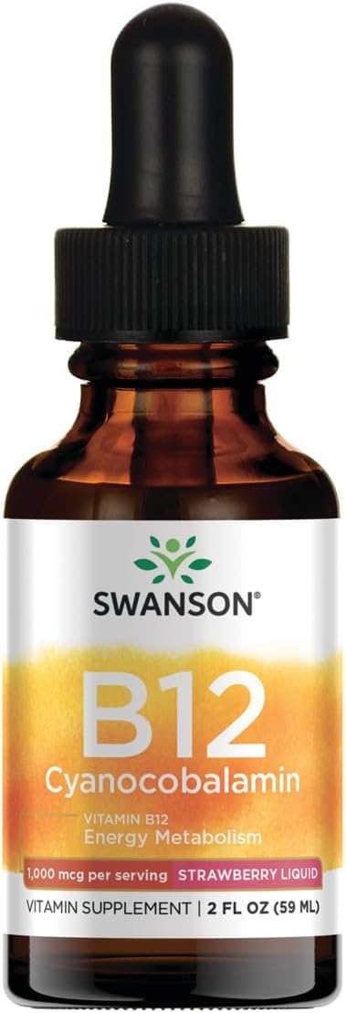 Swanson B12 sublingual vitamin supplement
