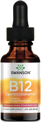 Swanson B12 sublingual vitamin supplement