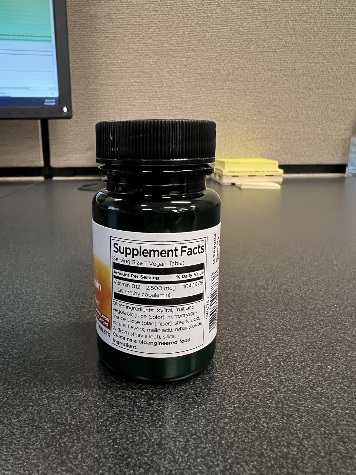 Swanson B12 tablets for daily wellness