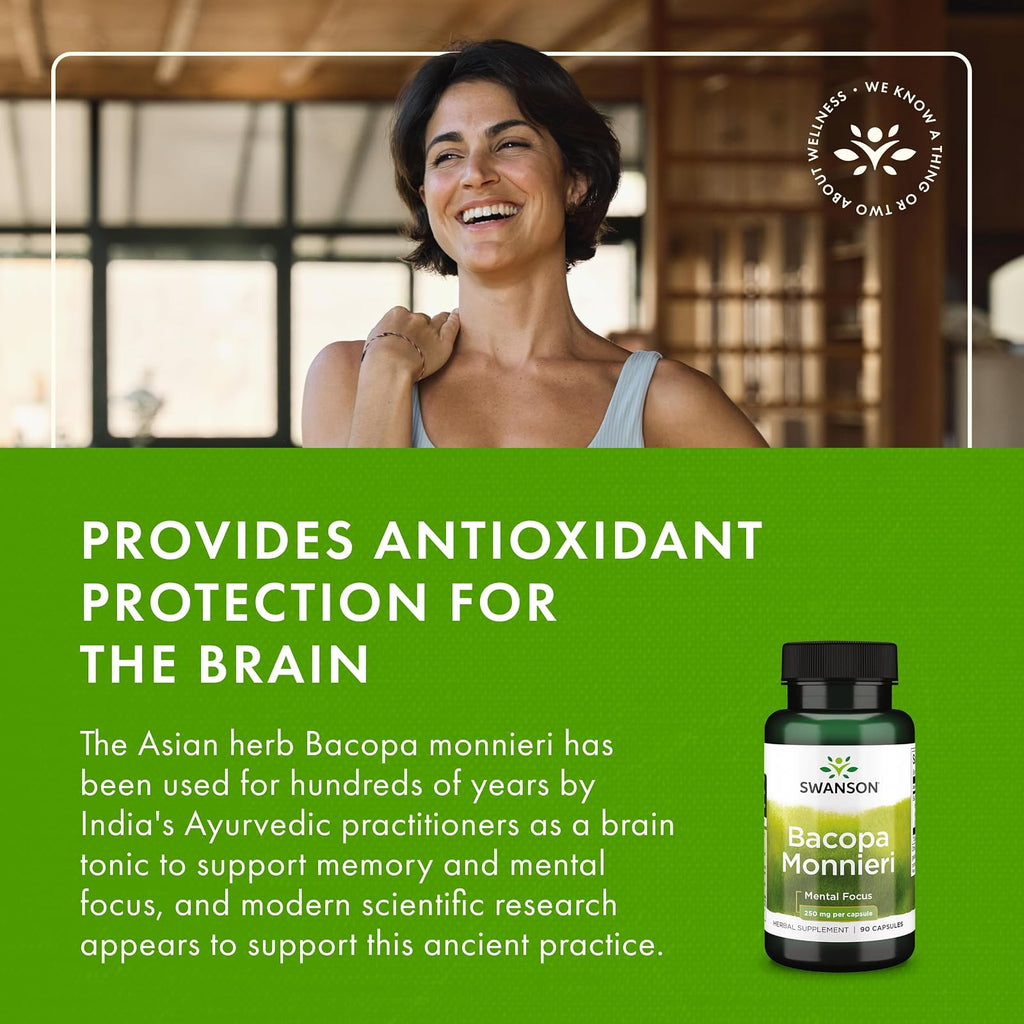 Swanson Bacopa for stress relief