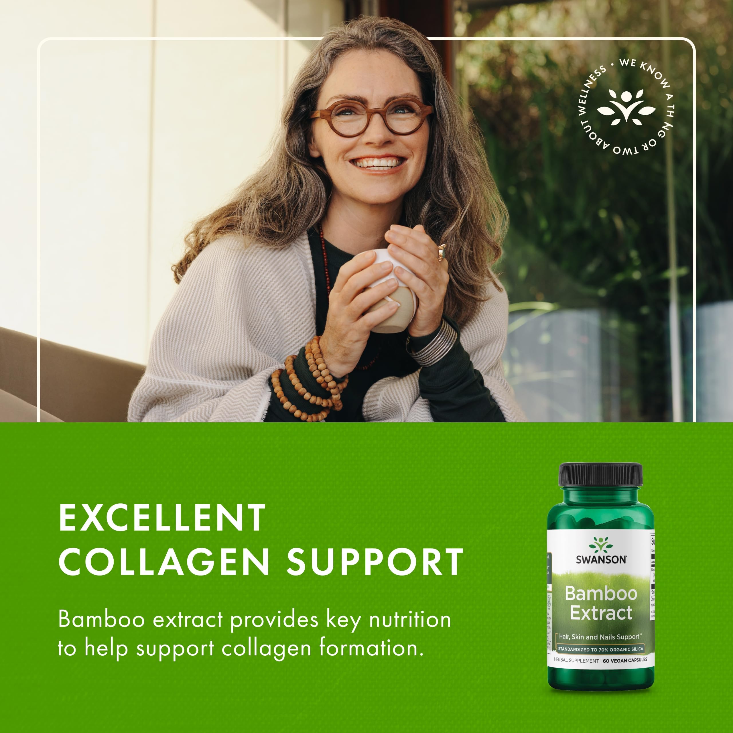 Swanson Bamboo Extract for youthful appearance