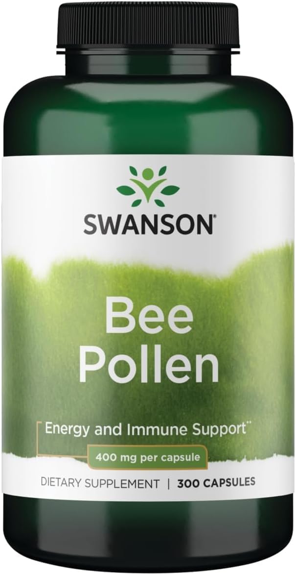 Swanson Bee Pollen capsules for energy