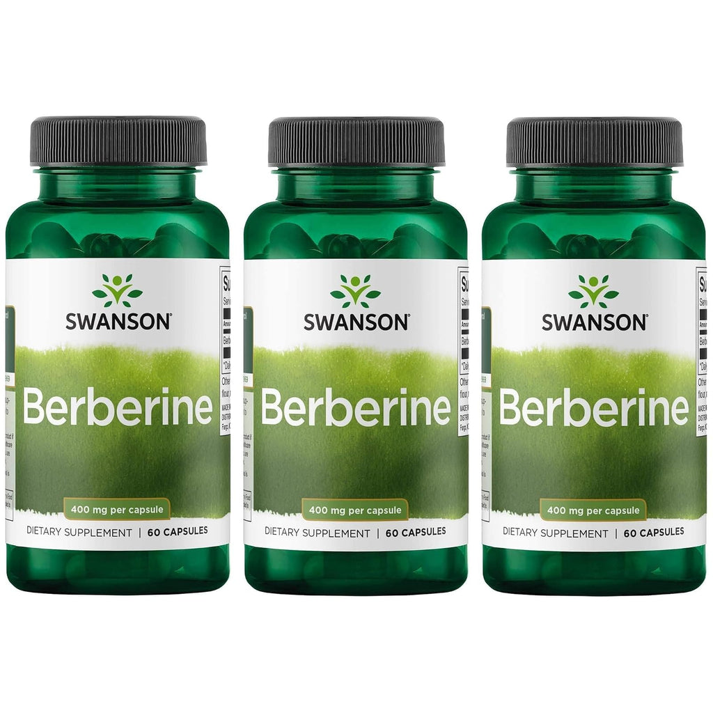 Swanson Berberine HCl vegan capsules