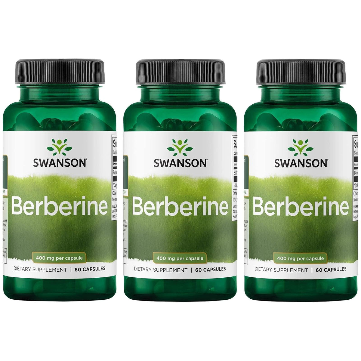 Swanson Berberine HCl vegan capsules