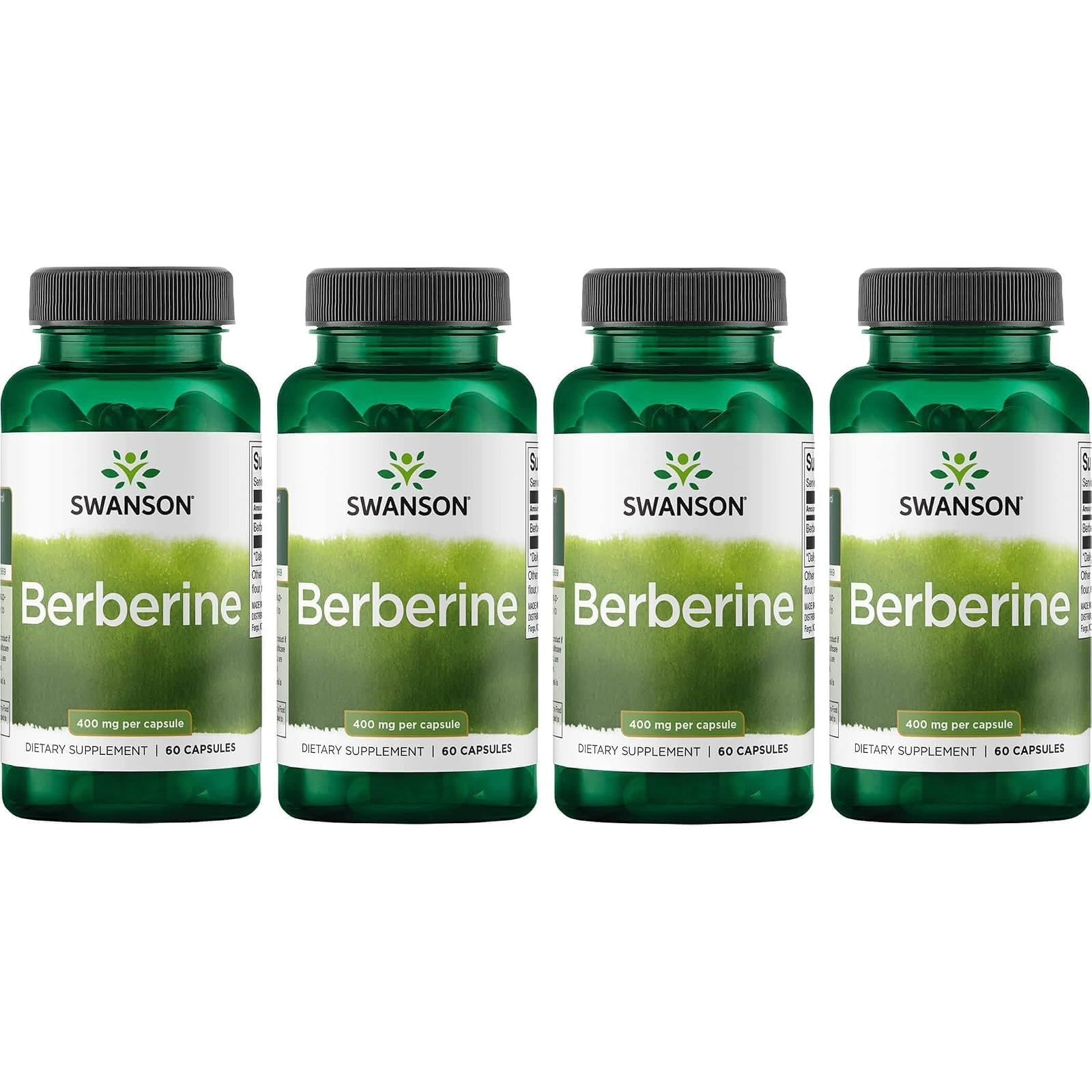 Swanson Berberine HCl vegan capsules