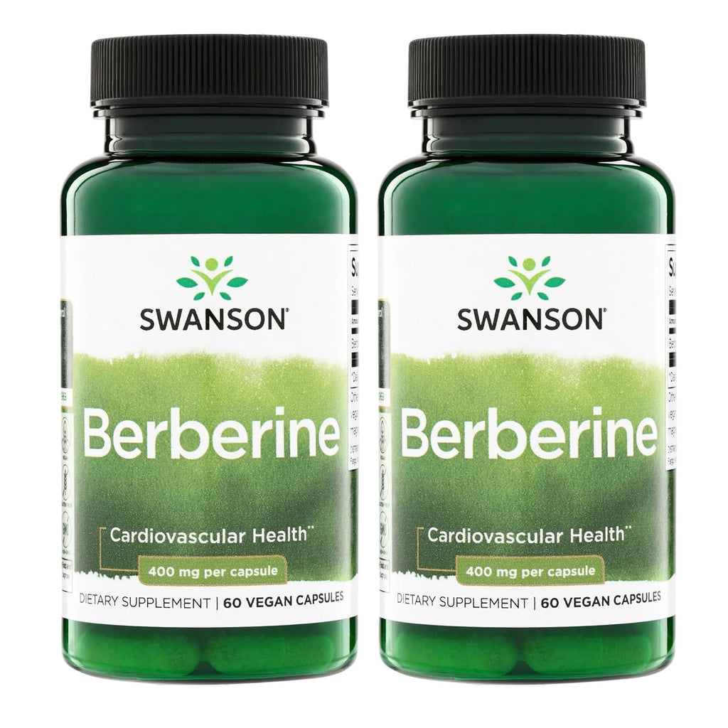 Swanson Berberine HCl vegan capsules