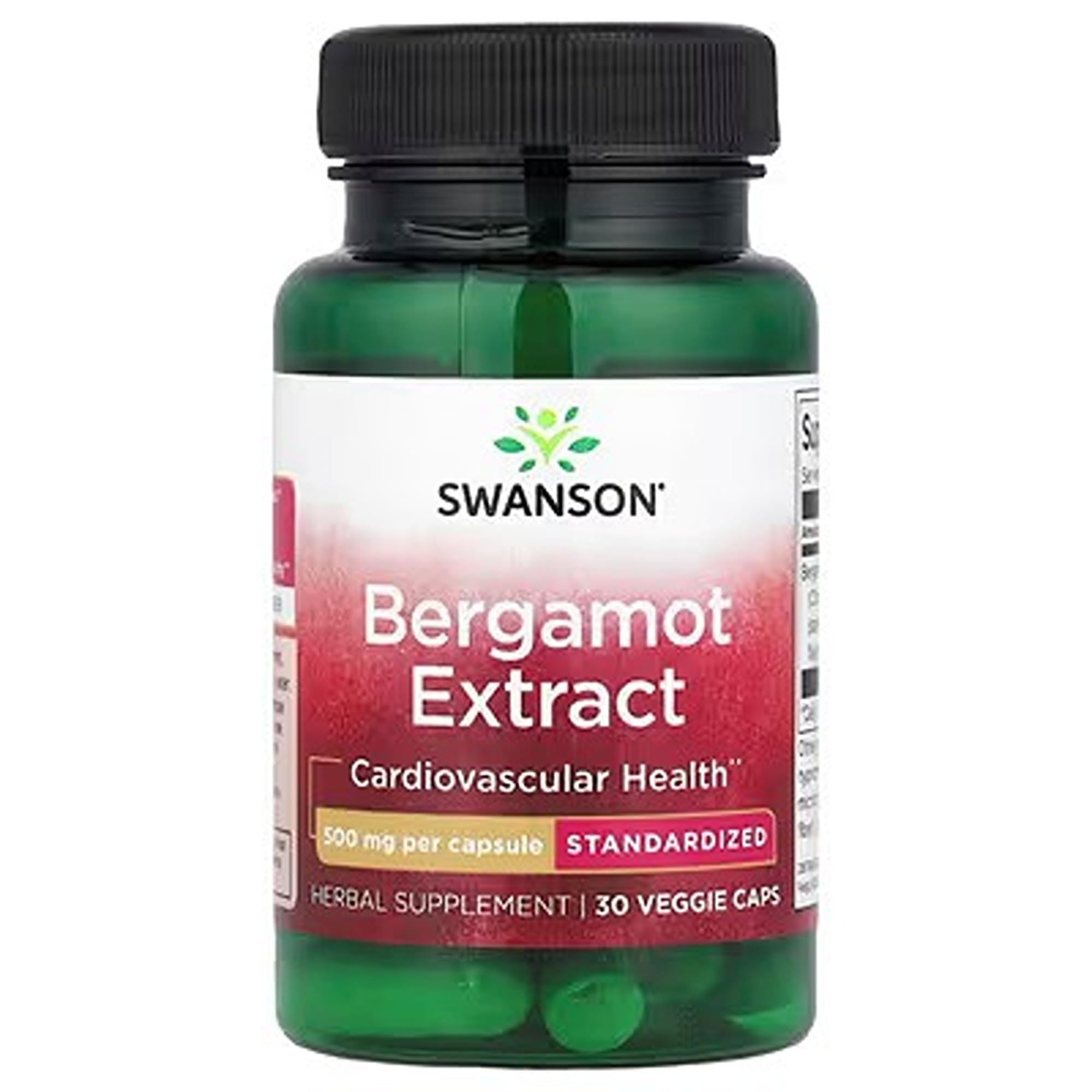Swanson bergamot extract veggie caps