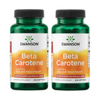 Swanson beta-carotene softgels for vision