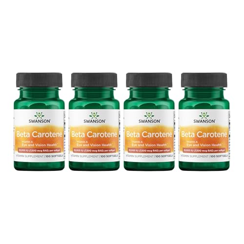 Swanson Beta-Carotene softgels for vision