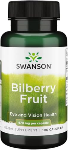 Swanson bilberry fruit capsules