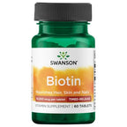 Swanson Biotin 10000 mcg tablets for healthy hair