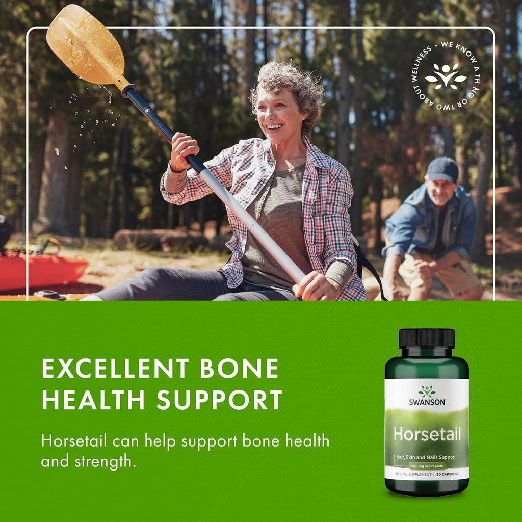 Swanson biotin support with horsetail extract