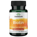 Swanson biotin vitamin B7 capsules