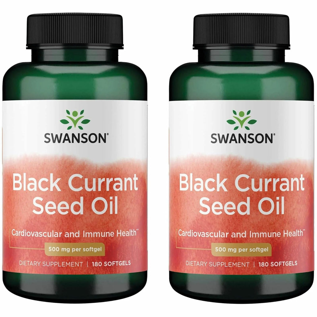 Swanson black currant seed oil benefits
