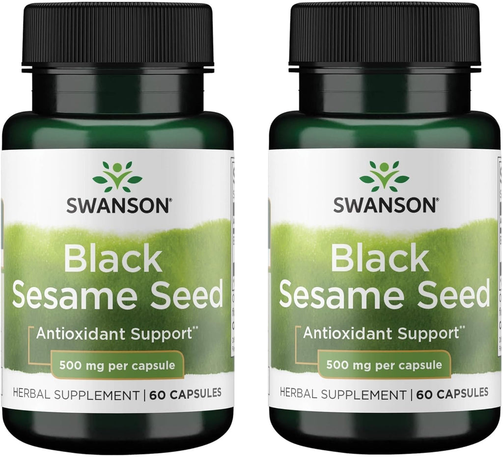 Swanson black sesame seed multivitamins