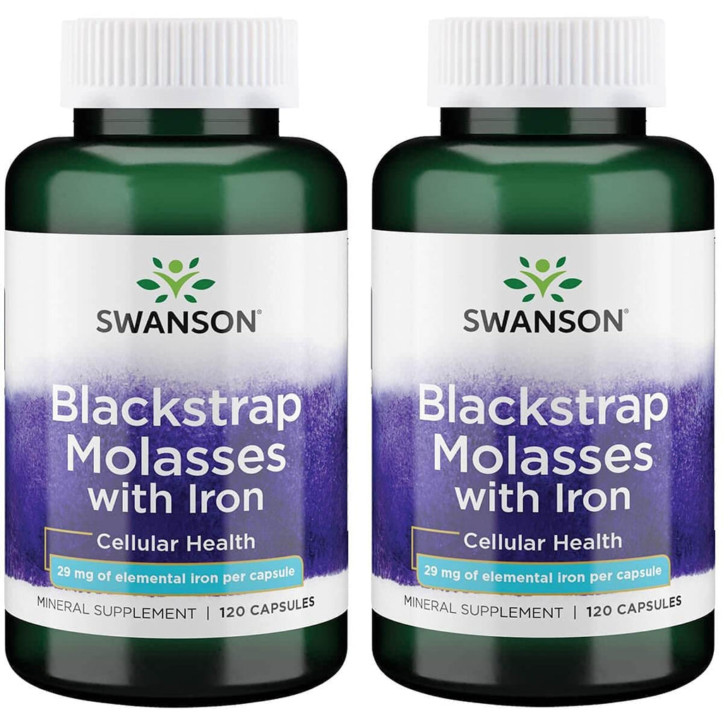 Swanson blackstrap molasses iron supplement