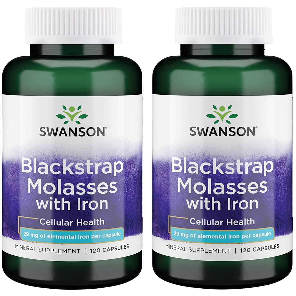 Swanson blackstrap molasses iron supplement