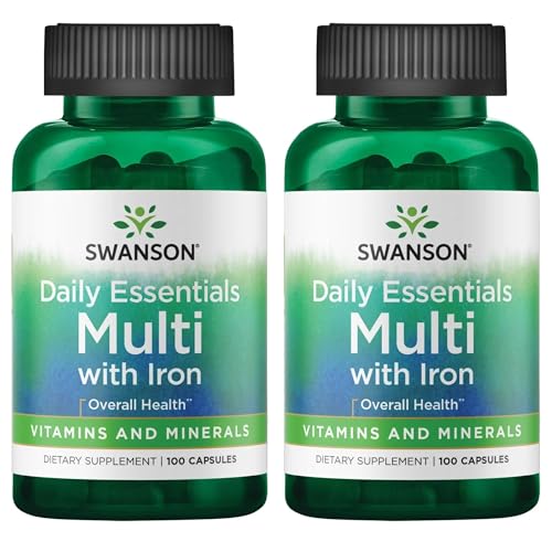 Swanson blended vitamin & mineral supplements for daily health