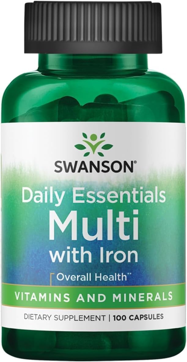 Swanson blended vitamin & mineral supplements for daily health