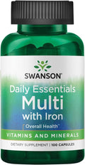 Swanson blended vitamin & mineral supplements for daily health