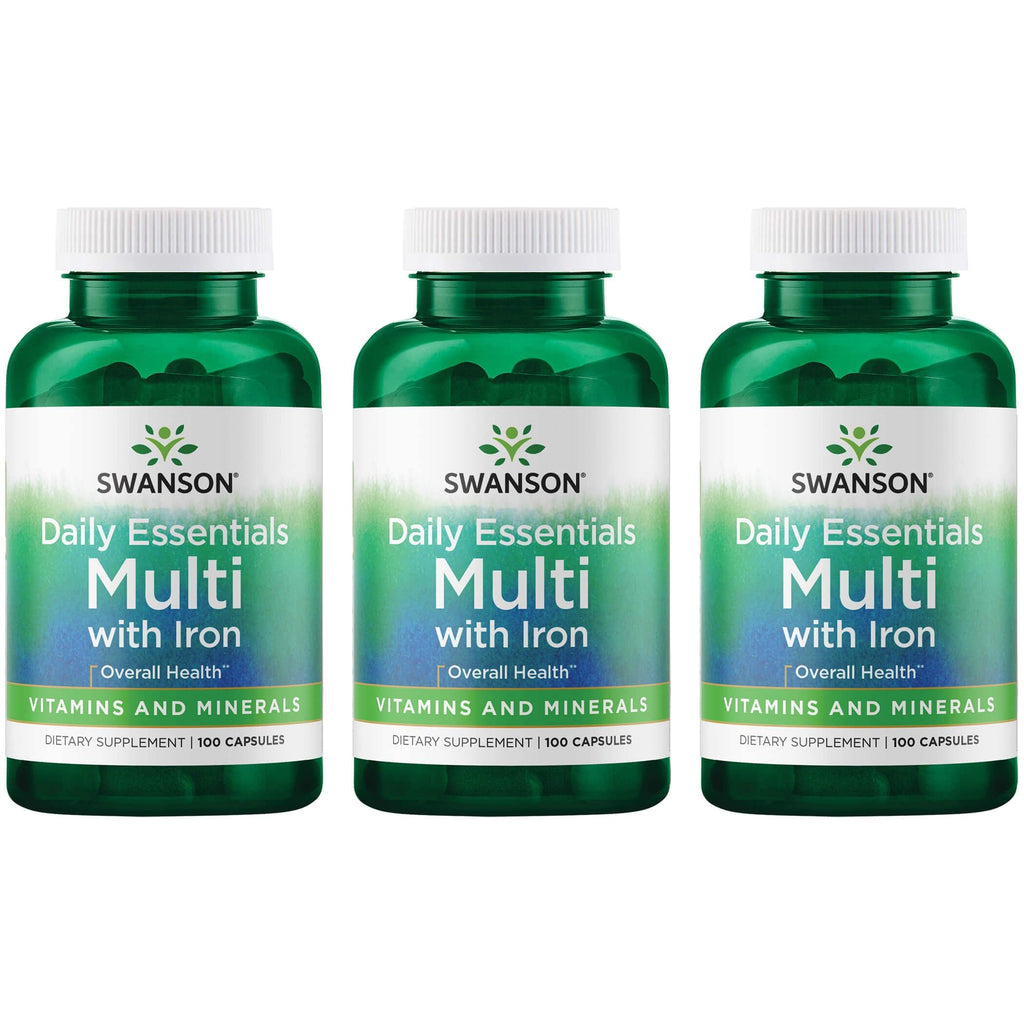 Swanson blended vitamin & mineral supplements