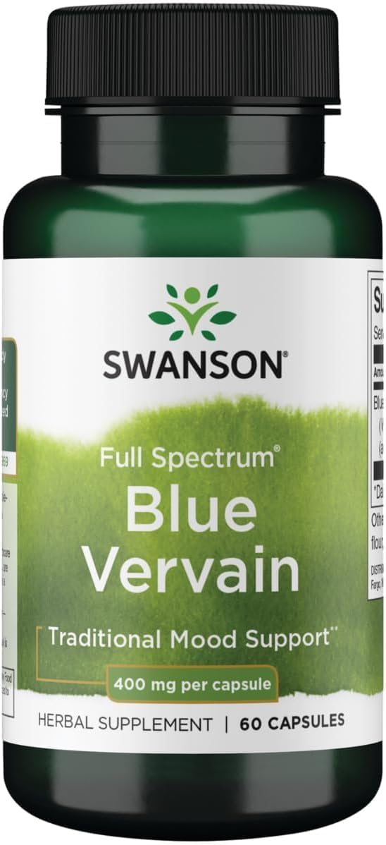 Swanson Blue Vervain health benefits