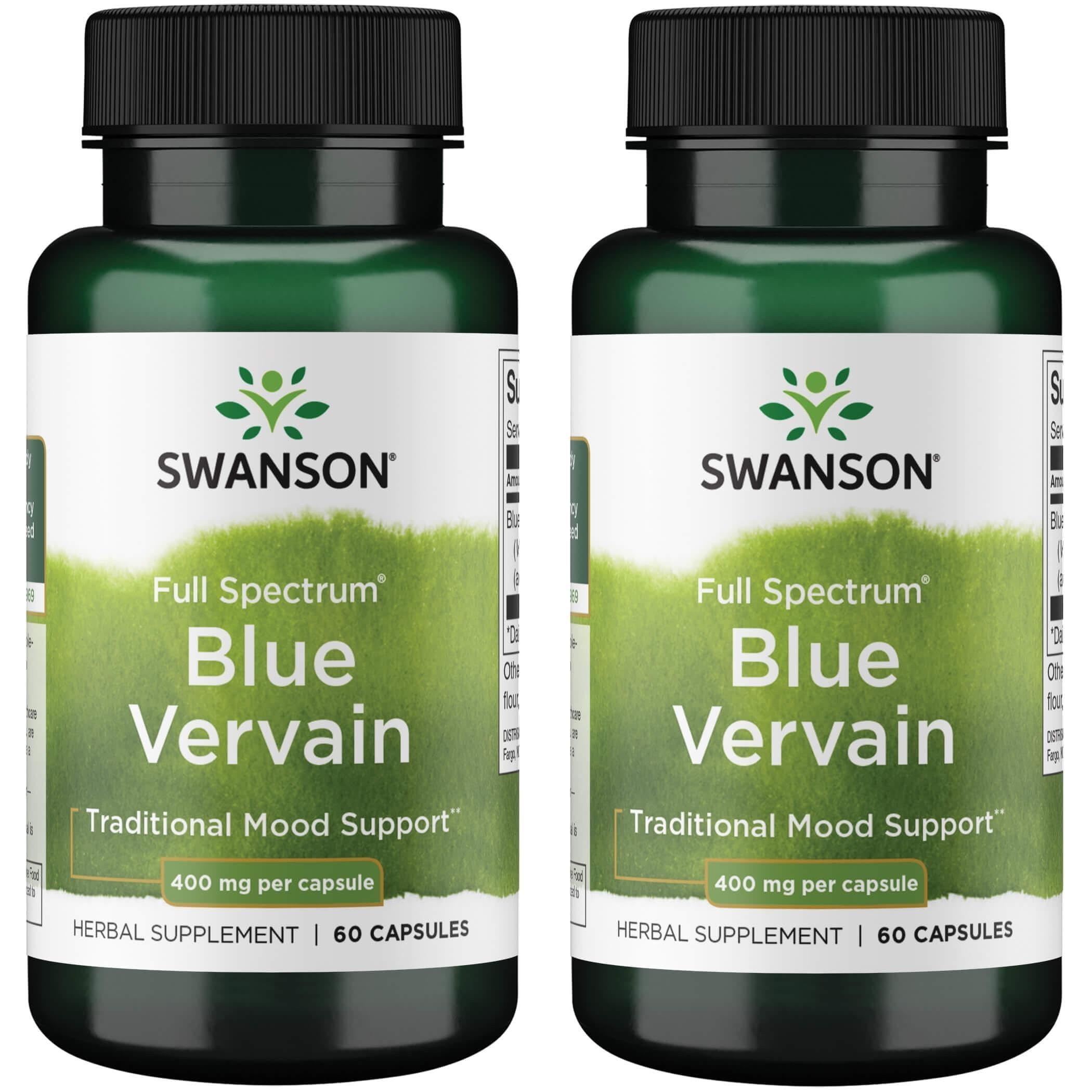 Swanson Blue Vervain health benefits