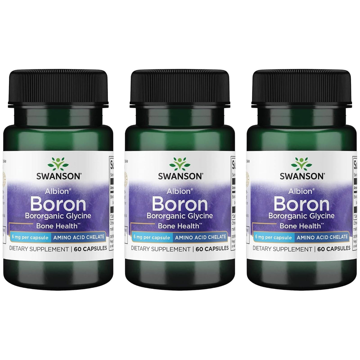 Swanson Boron 6 mg health supplement