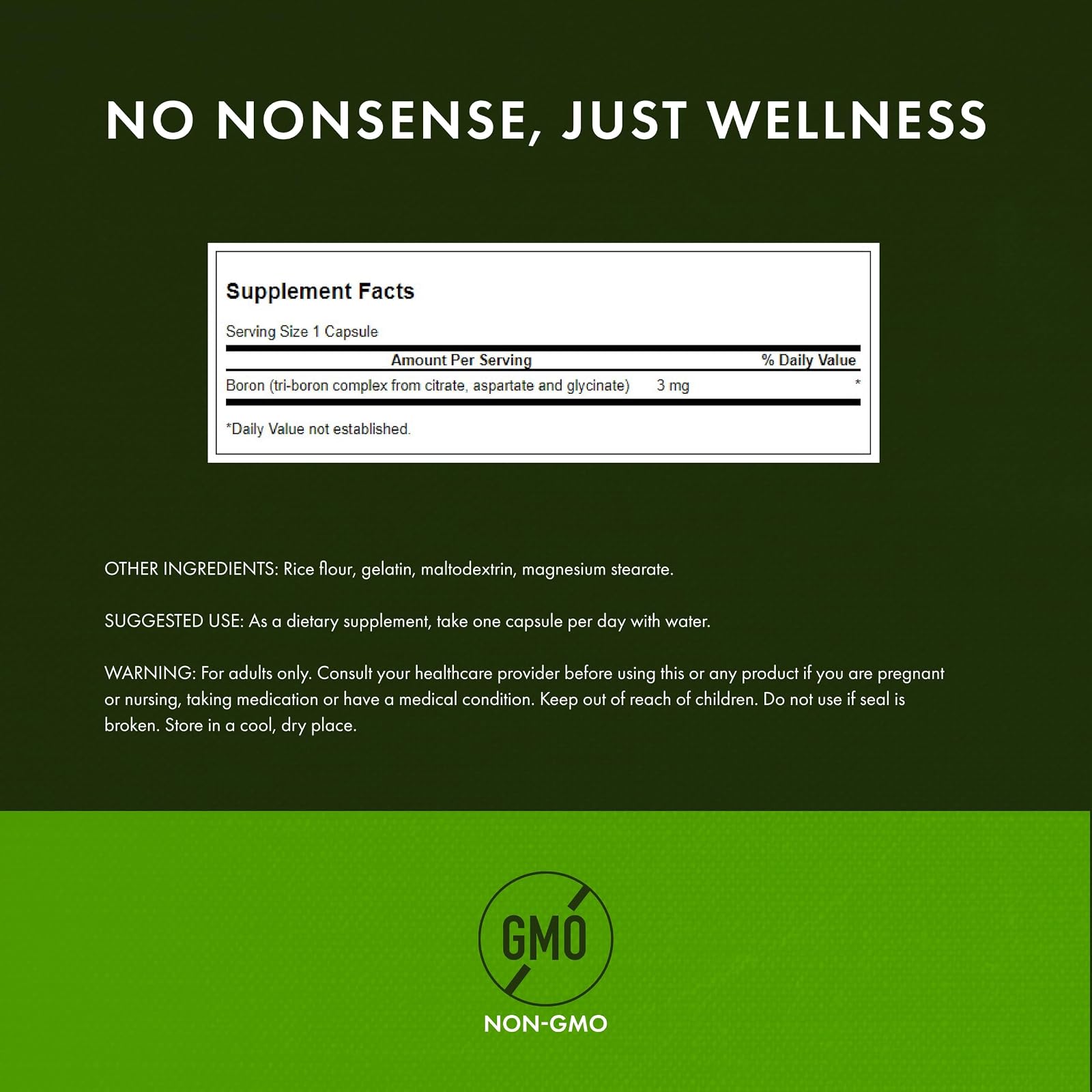 Swanson boron supplement benefits