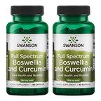 Swanson Boswellia curcumin capsules for joint support