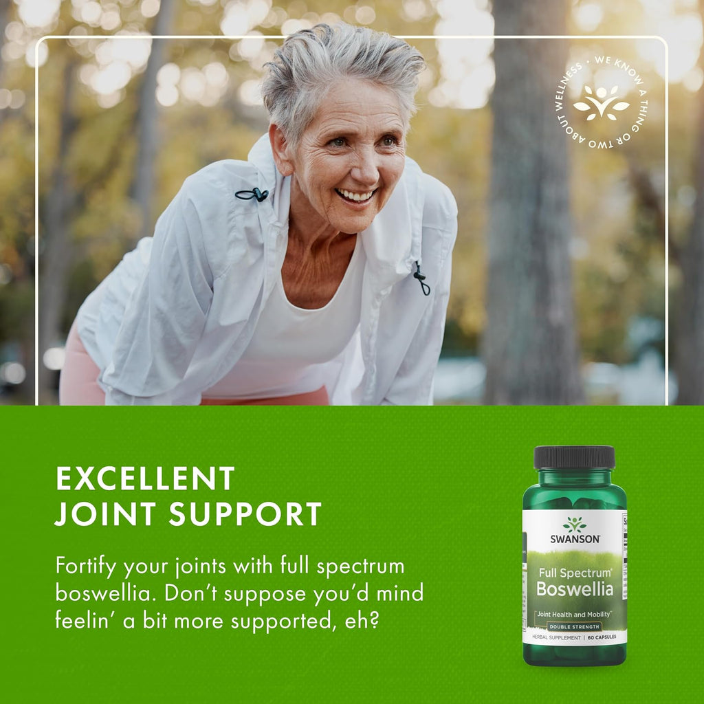 Swanson Boswellia Serrata for improved flexibility