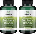 Swanson Butcher's Broom capsules for circulation