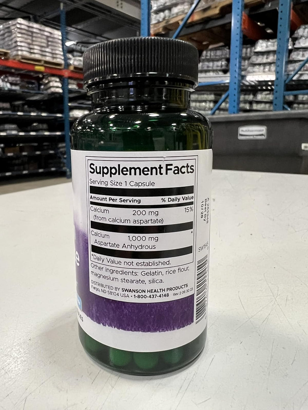 Swanson Calcium for daily mineral support