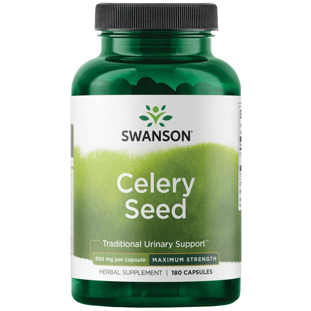 Swanson celery seed capsules for health