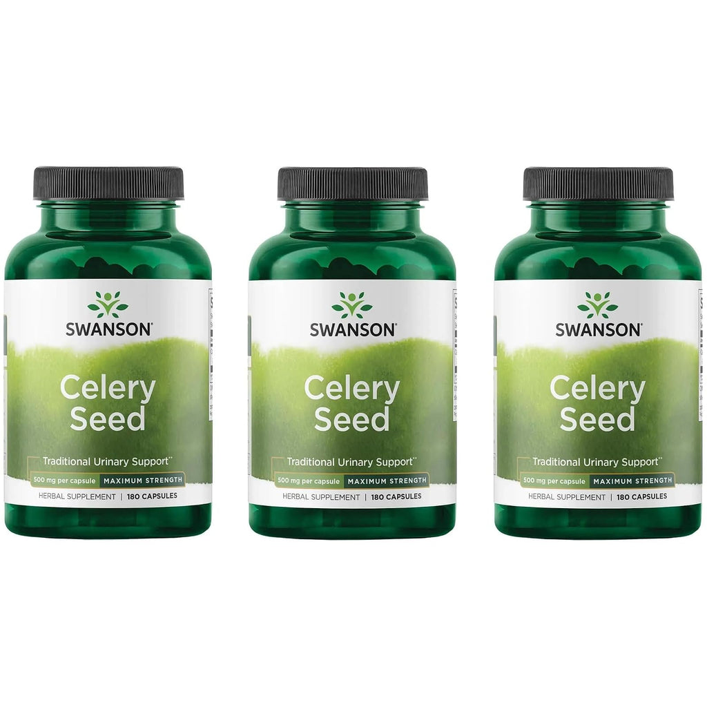 Swanson celery seed capsules for health