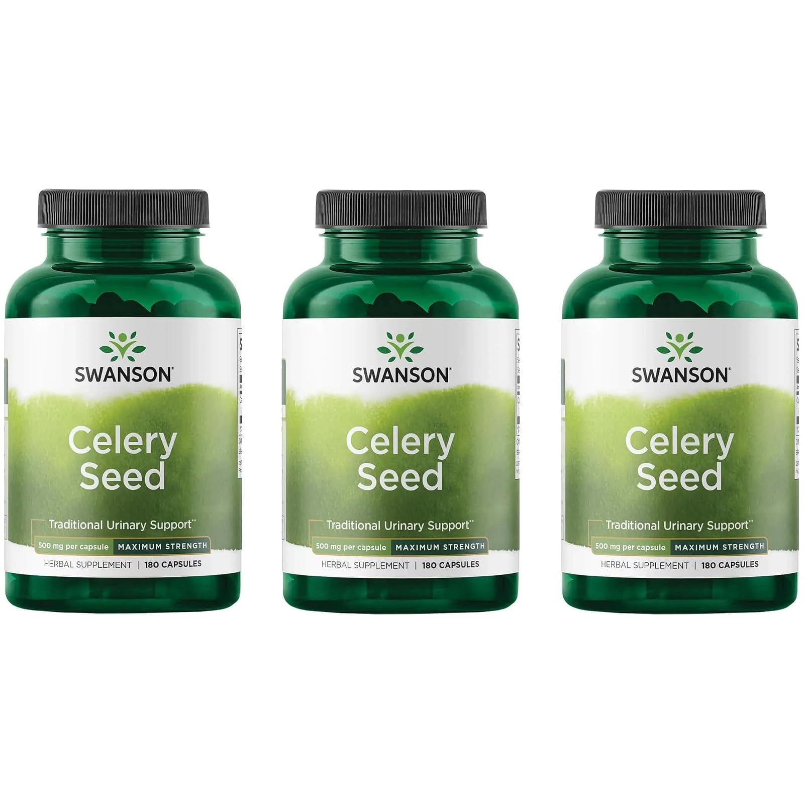 Swanson celery seed capsules for health
