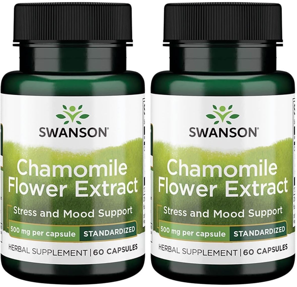 Swanson chamomile extract capsules