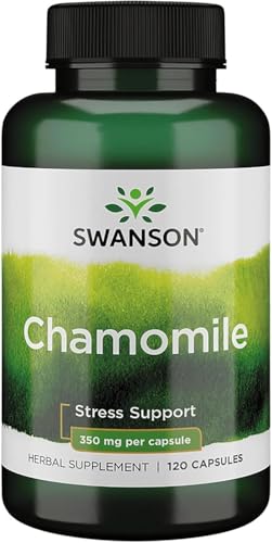 Swanson chamomile stress relief capsules